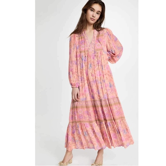 Spell | Dresses | Spell The Gypsy Butterfly Boho Maxi Dress Size Xs ...